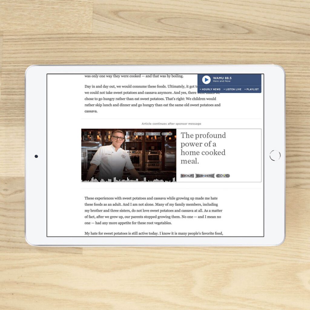 Sub-Zero, Wolf and Cove | National Public Media