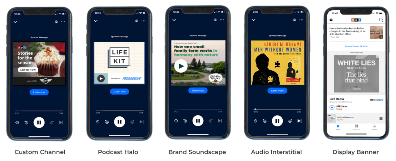 Relaunched NPR App Offers Custom Integration for Sponsors